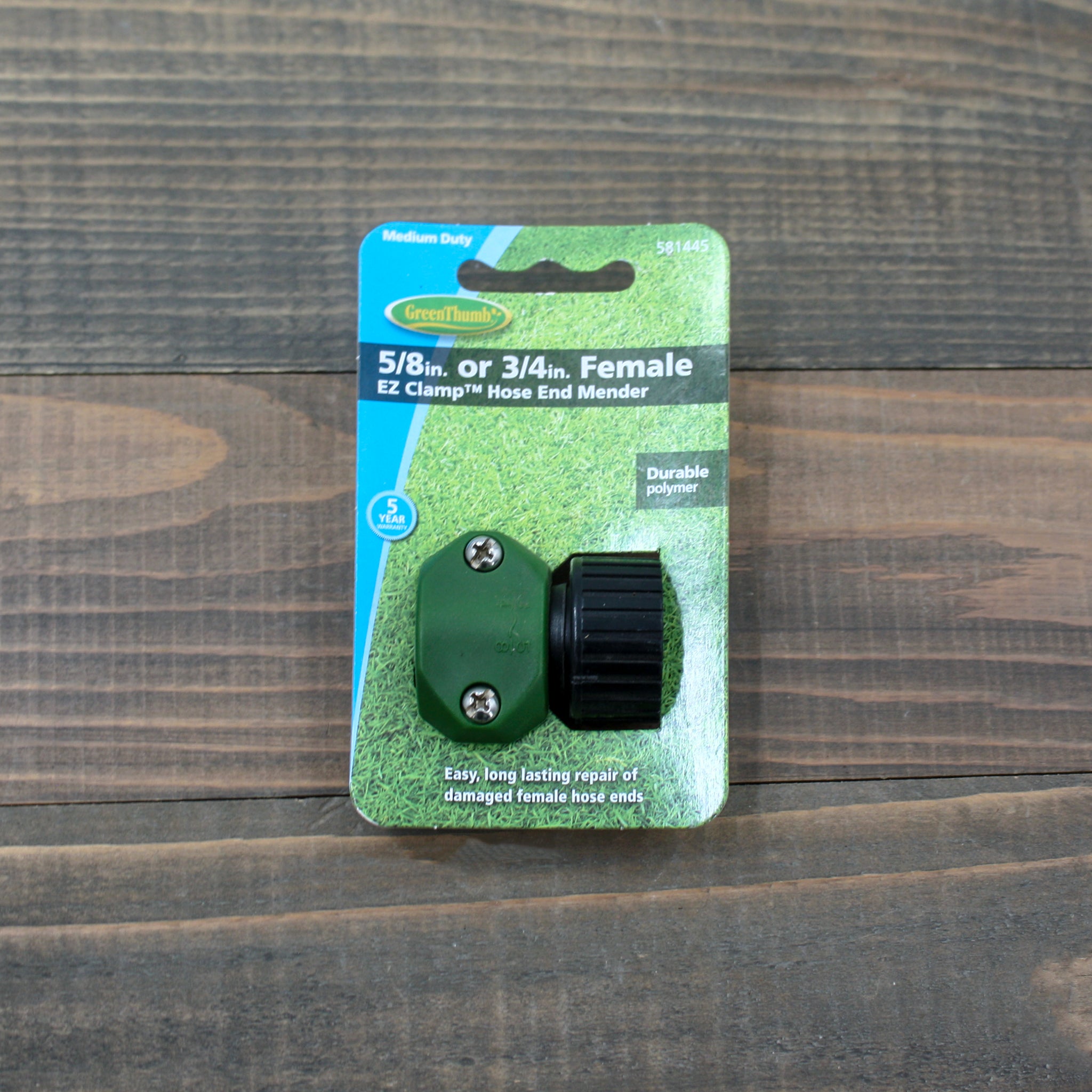 GreenThumb 5/8in. or 3/4in. Female Hose End Mender – Al's Garden & Home